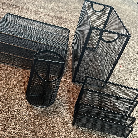 Office | Mesh Office Desk Organizer Supplies | Poshmark